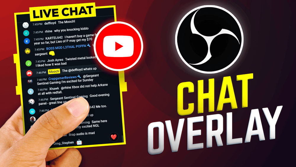 OBS Studio Adding YouTube Chat Overlay to Your Stream – Stream Designz