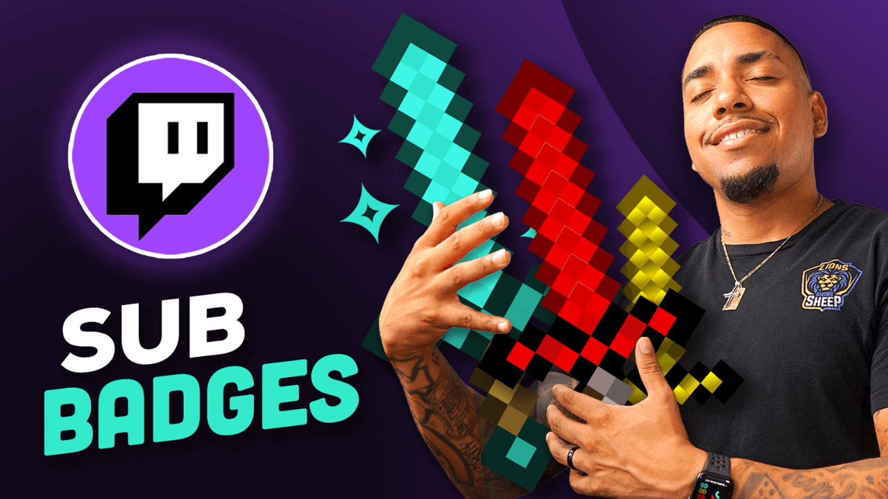 How to Setup Twitch Sub Badges – Stream Designz