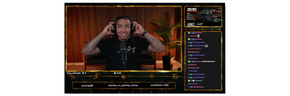 Buy Best Custom Stream Overlays for Live Streaming | StreamDesignz ...