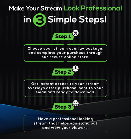 Stream Countdown Timer Overlay - Project Zero | Stream Designz