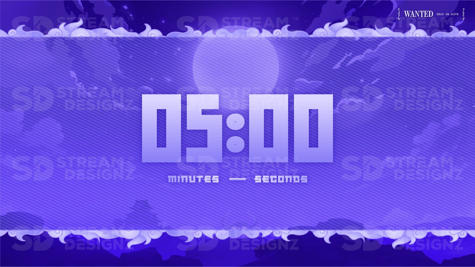 Stream Countdown Timer Overlay - Voyager | Stream Designz