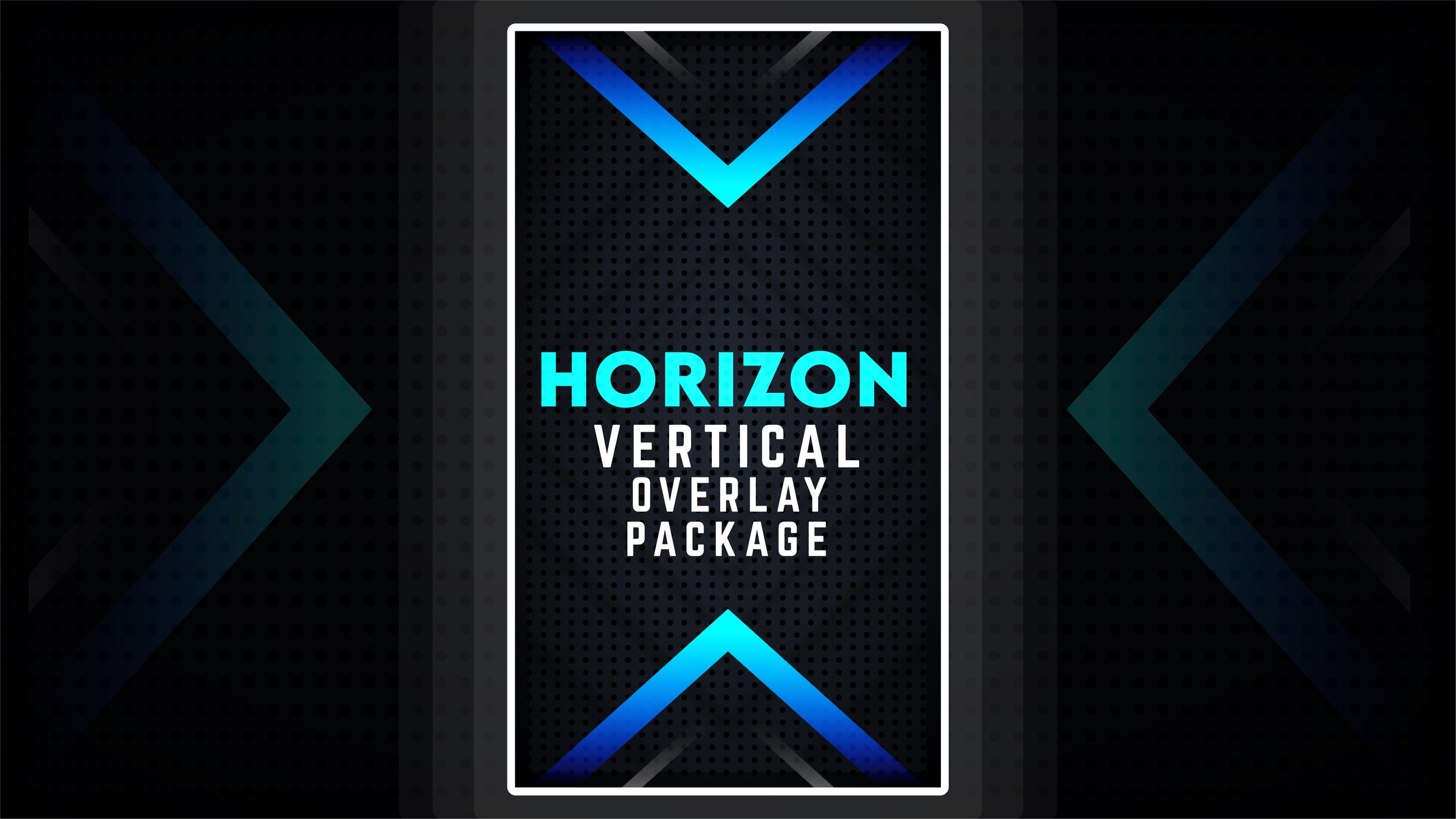 TikTok Vertical Stream Overlay Package - Horizon | Stream Designz