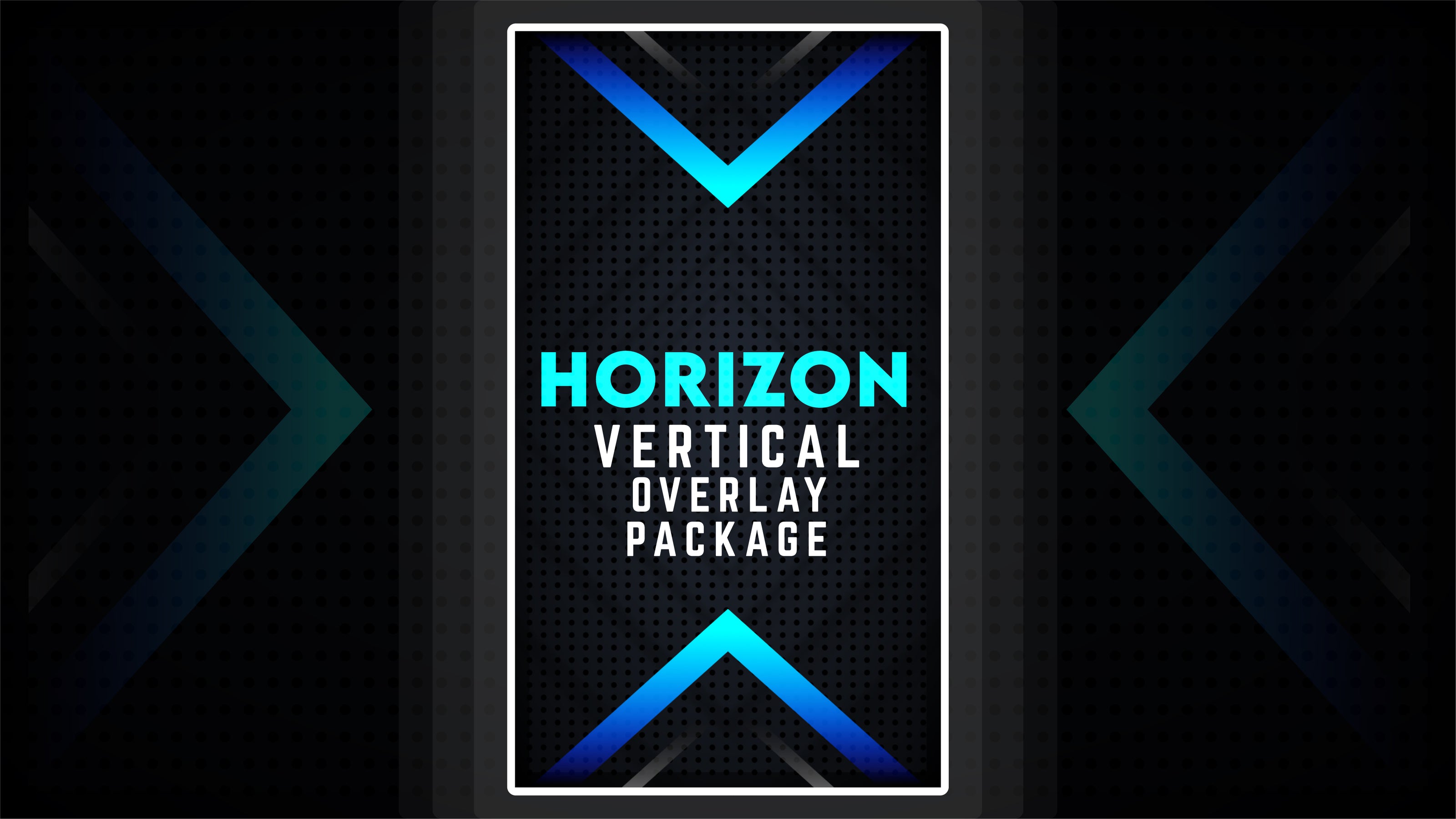 TikTok Vertical Stream Overlay Package - Horizon | Stream Designz