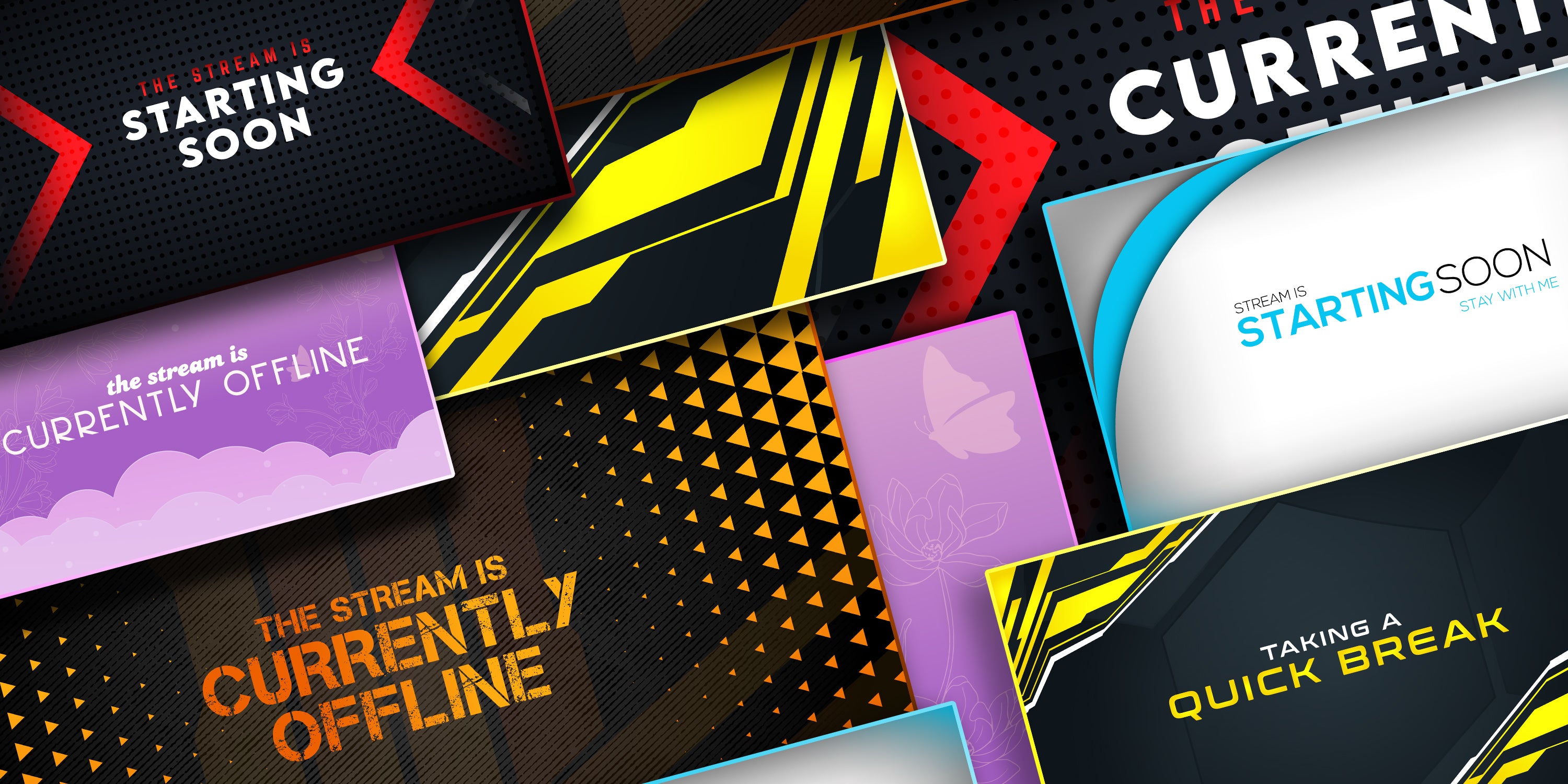 Buy Best Custom Stream Overlays for Live Streaming | StreamDesignz ...