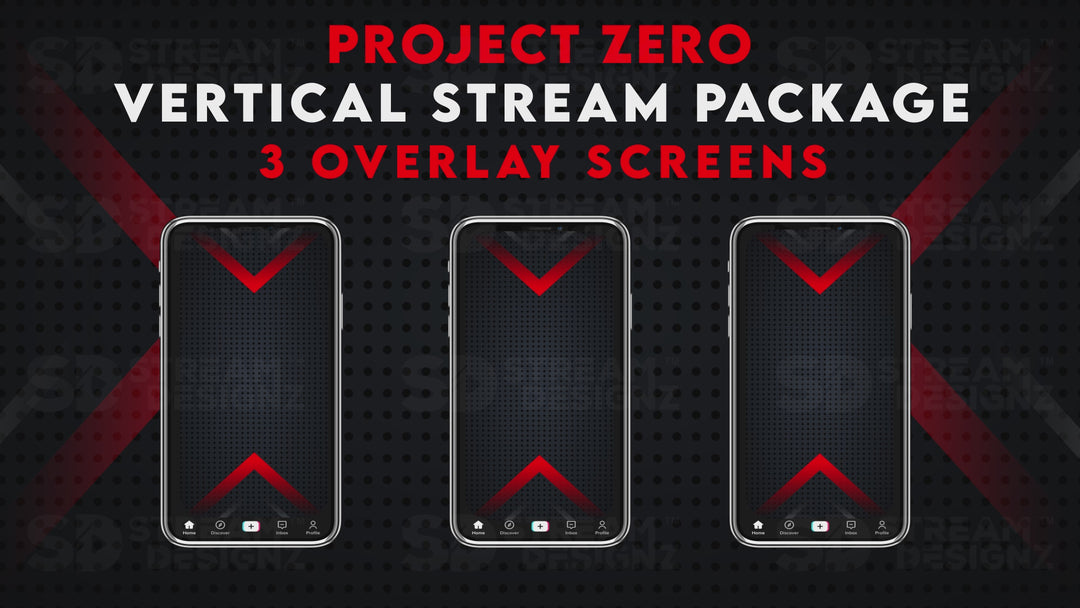 TikTok Vertical Stream Overlays – Stream Designz