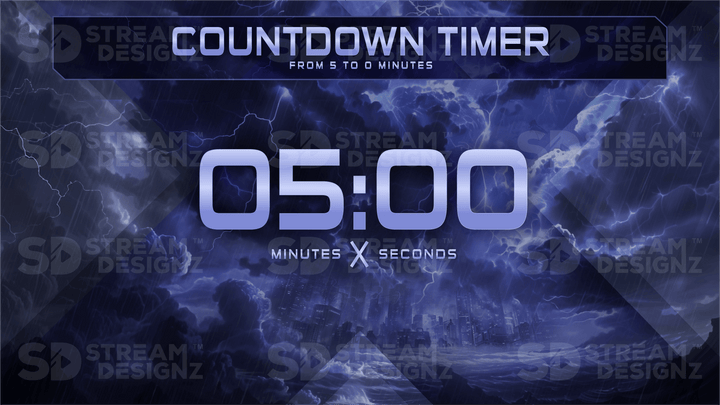 Buy Stream Countdown Timer Overlays for OBS & Streamlabs @StreamDesignz ...