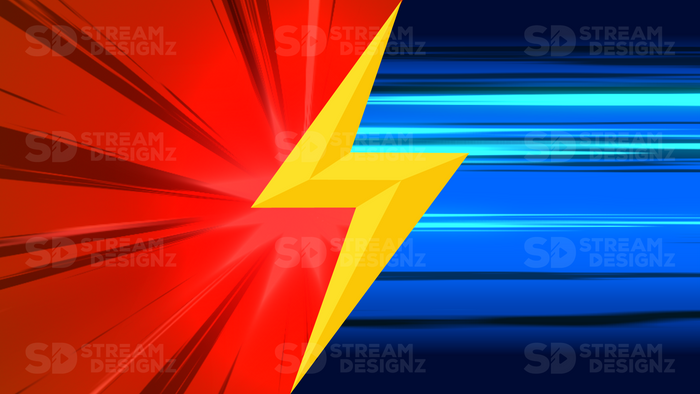 Stream Overlays Stinger Transition - Flash | Stream Designz