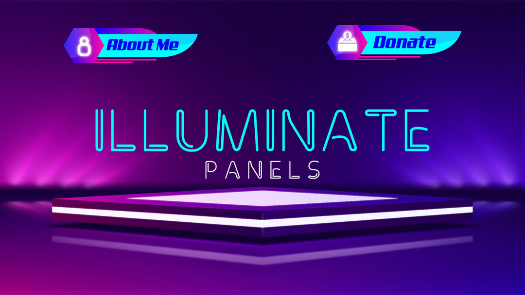 Buy Custom Twitch Panels for Your Live Stream – Stream Designz