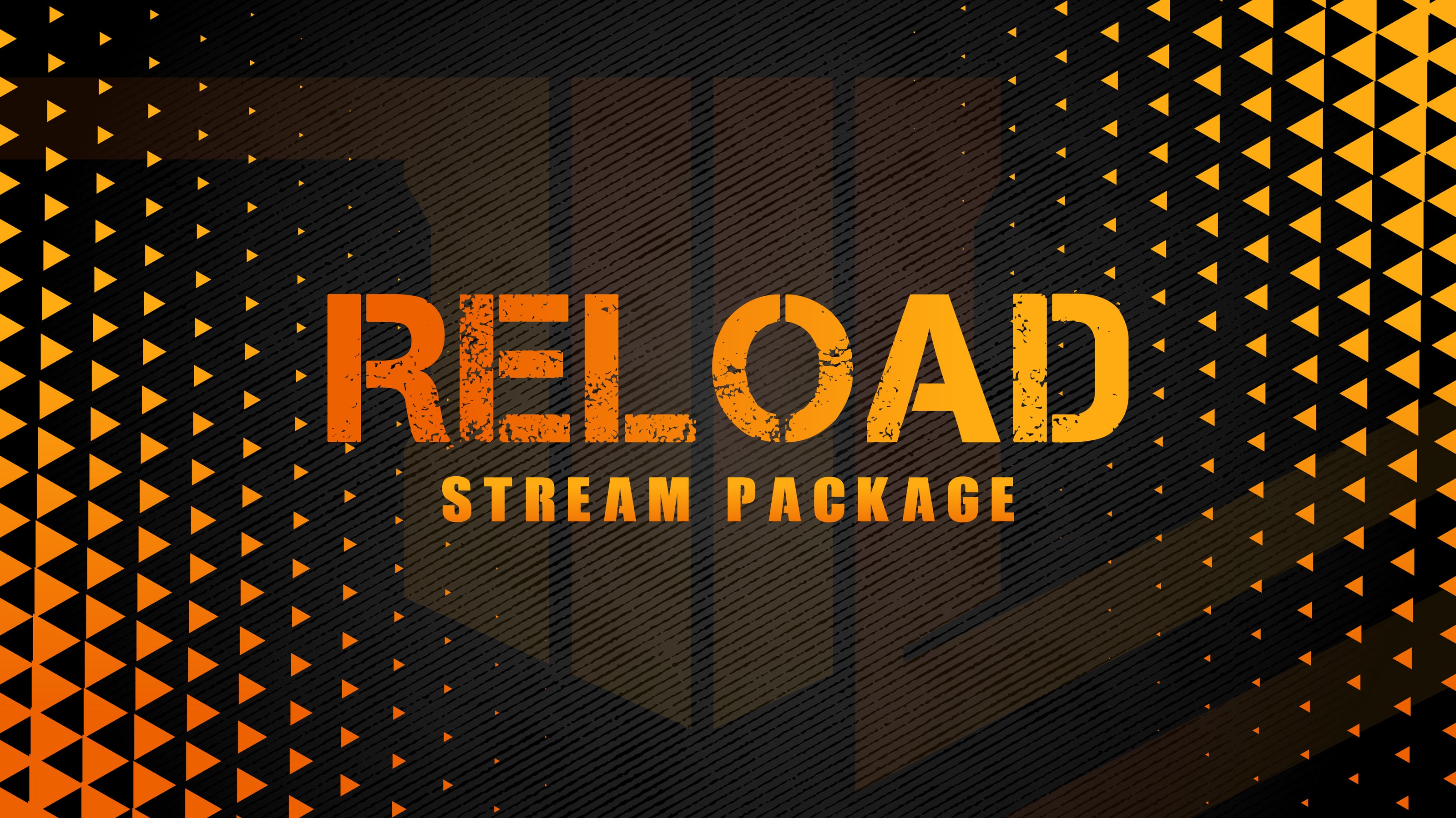 Animated Stream Overlay Package - Reload | Stream Designz