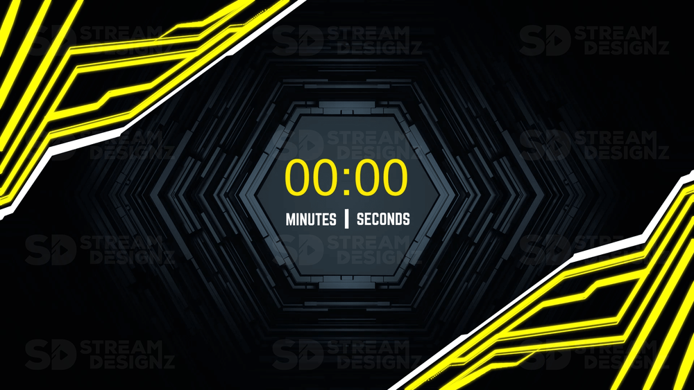 Stream Count Up Timer Overlay - "Eye of the Tiger" | Stream Designz
