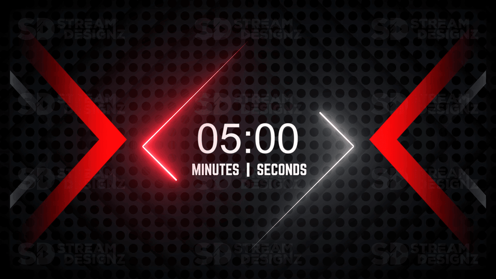 Stream Countdown Timer Overlay Project Zero Stream Designz